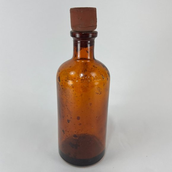 Obear-Nester Glass Co. | Accents | Vtg Obear Nester Amber Glass ...